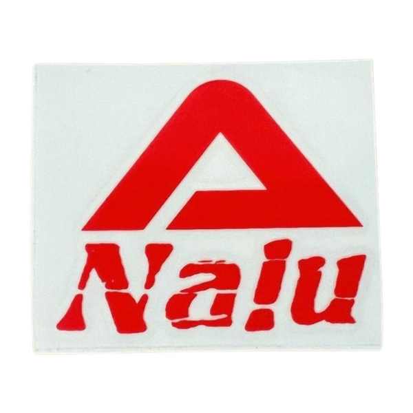 Nalu Logo Decal Sticker - Red | Nalu Gear